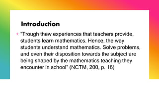 Conceptual framework of mathematics | PPTX