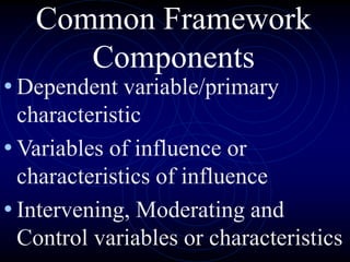 Congratulations conceptual frameworks Oct 2006.ppt