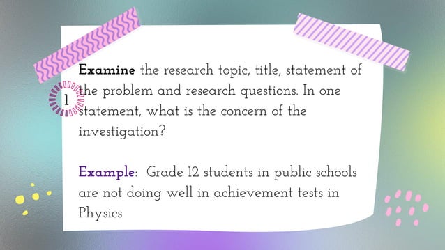 Writing the Theoretical and Conceptual Framework of a Quantitative ...