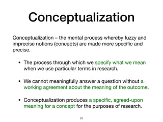 陳揚中 Conceptualization, operationalization, and measurement 20211005 | PPT