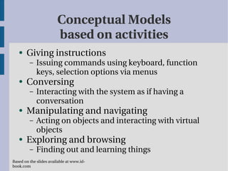 Understanding the Problem Space and Conceptualizing in HCI | PDF