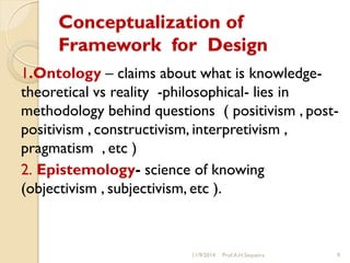 Conceptualizing in research : an overview | PDF