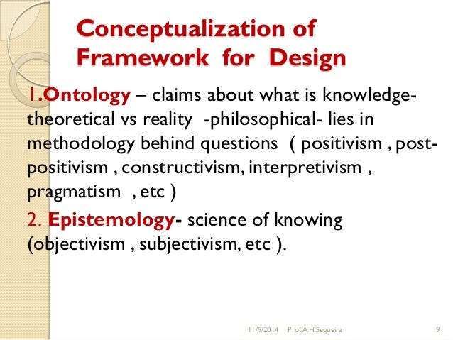 Conceptualizing in research : an overview