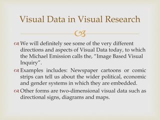 Conceptualizing visual data | PPTX