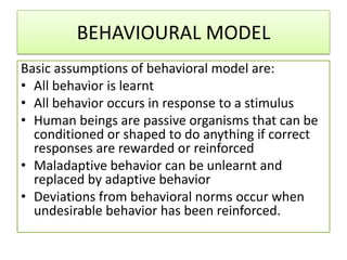 Conceptual model and the role of a nurse | PDF