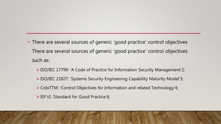 Conceptual security architecture | PPTX