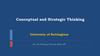 Conceptual thinking | PPTX