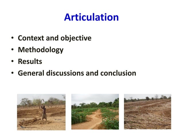 Conceptual typology of conservation agriculture systems for semi arid ...