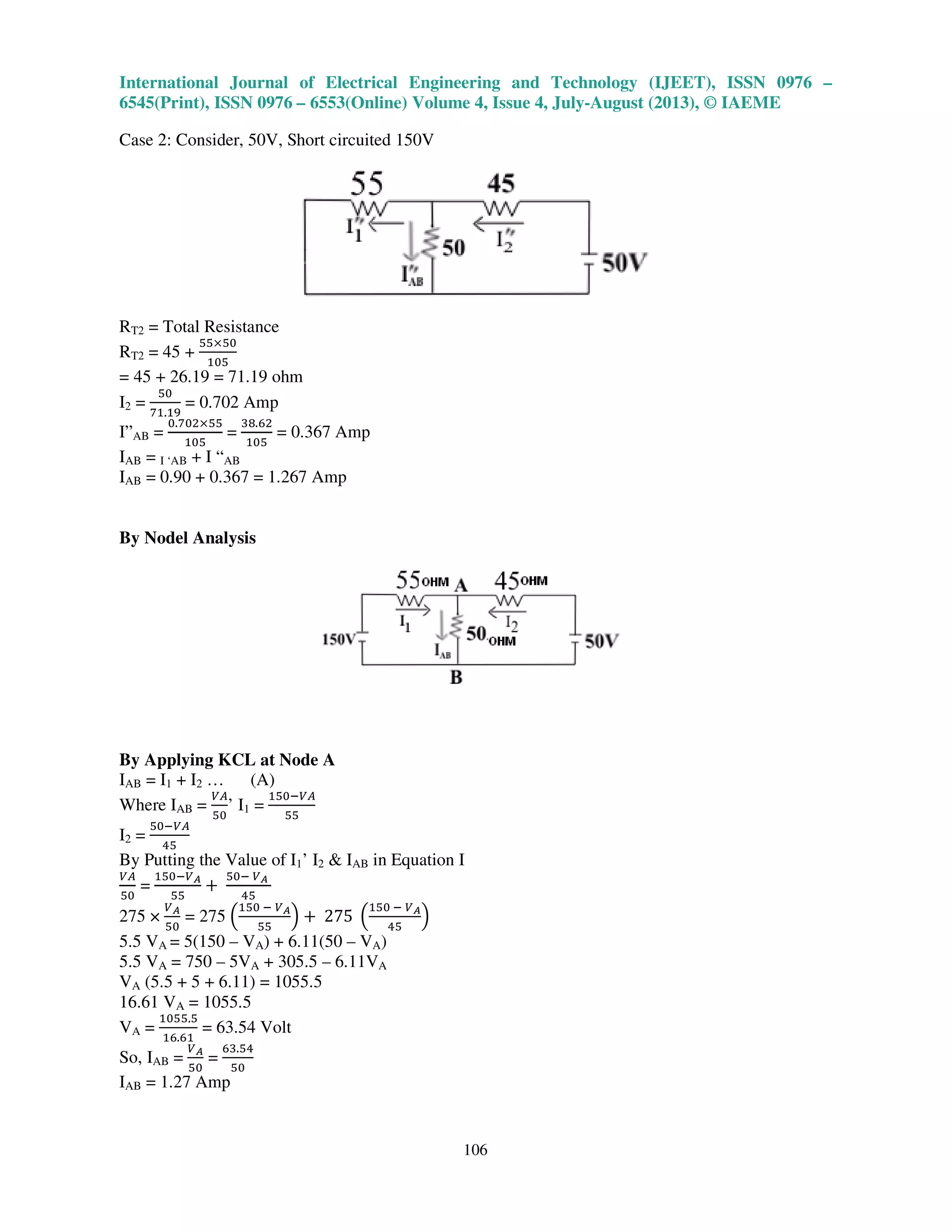 Concept & verification of network theorems | PDF | Computer Networking | Computing