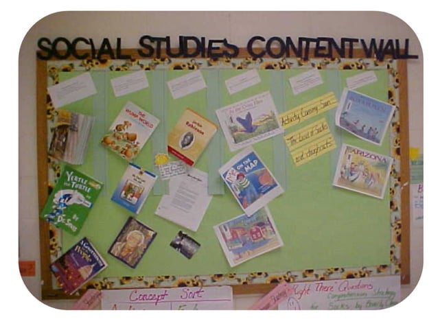 Concept Walls in Social Studies | PPT | Primary Education | Education