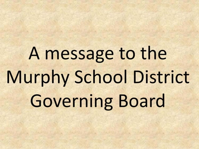 Murphy School District | PDF