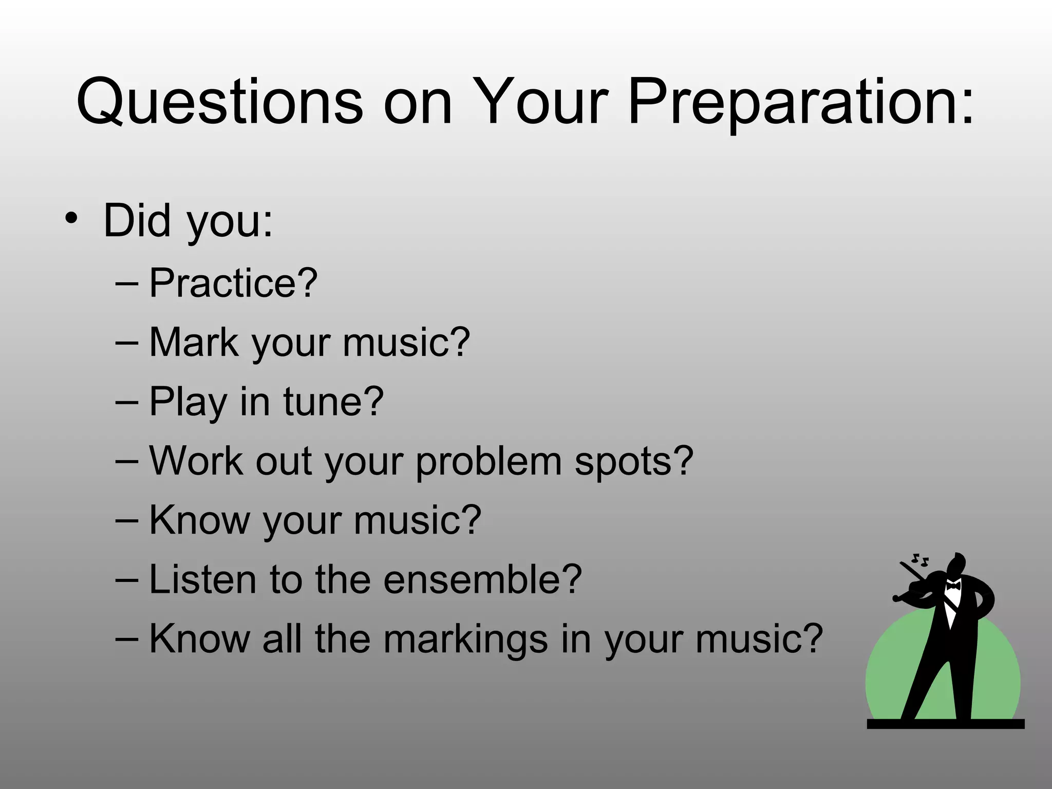 Concert Reflection | PPT