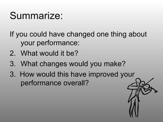 Concert Reflection | PPT