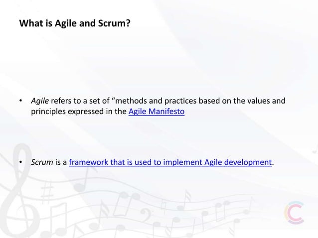 Overview of Agile methodology & Scrum | PPT