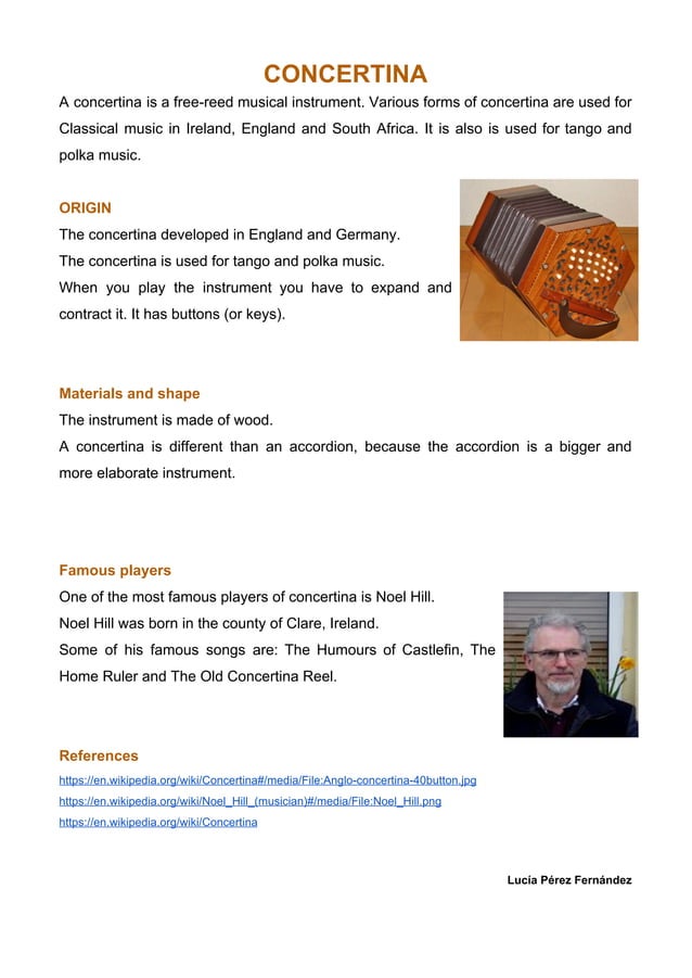 Concertina | PDF
