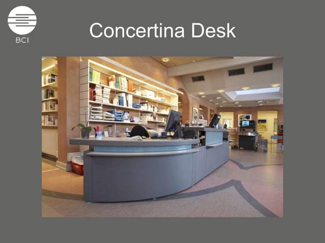 Concertina Desk System: The Modern Library Circulation-Reference ...