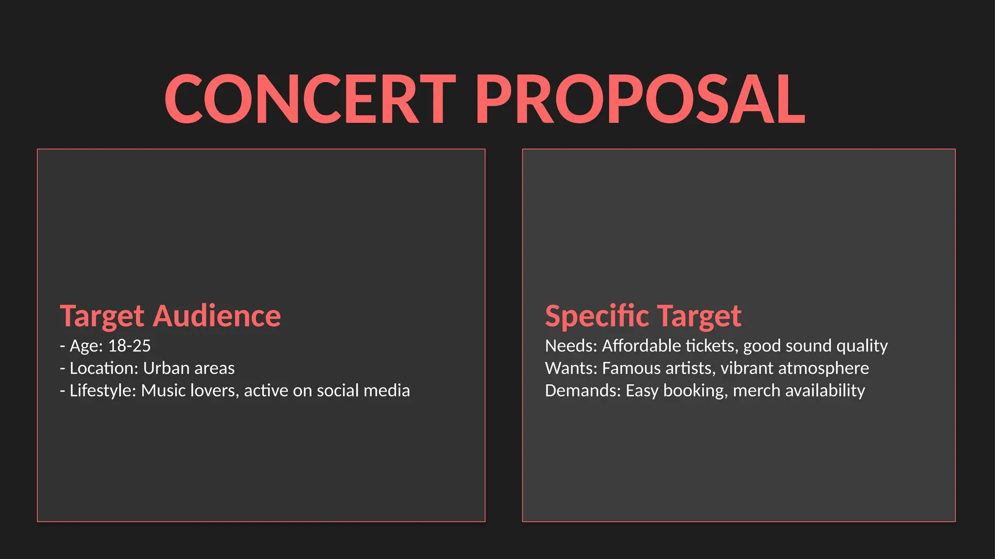 concert_onepage_proposal.pptx example slide | PPTX