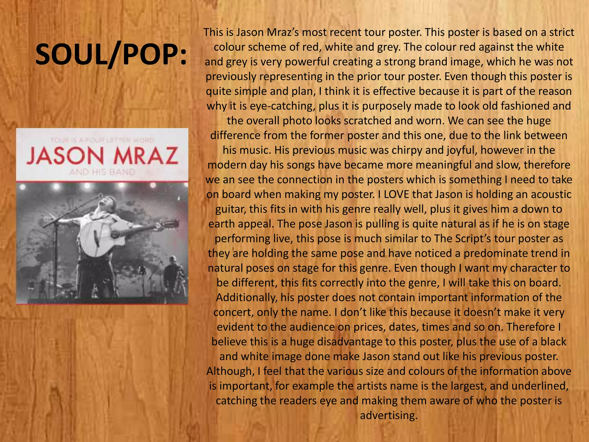 Concert Poster Analysis | PPTX