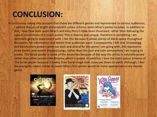 Concert Poster Analysis | PPTX
