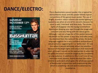 Concert Poster Analysis | PPTX