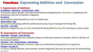 Concession + Addition unit 5 UNITED KINGDOM | PPT