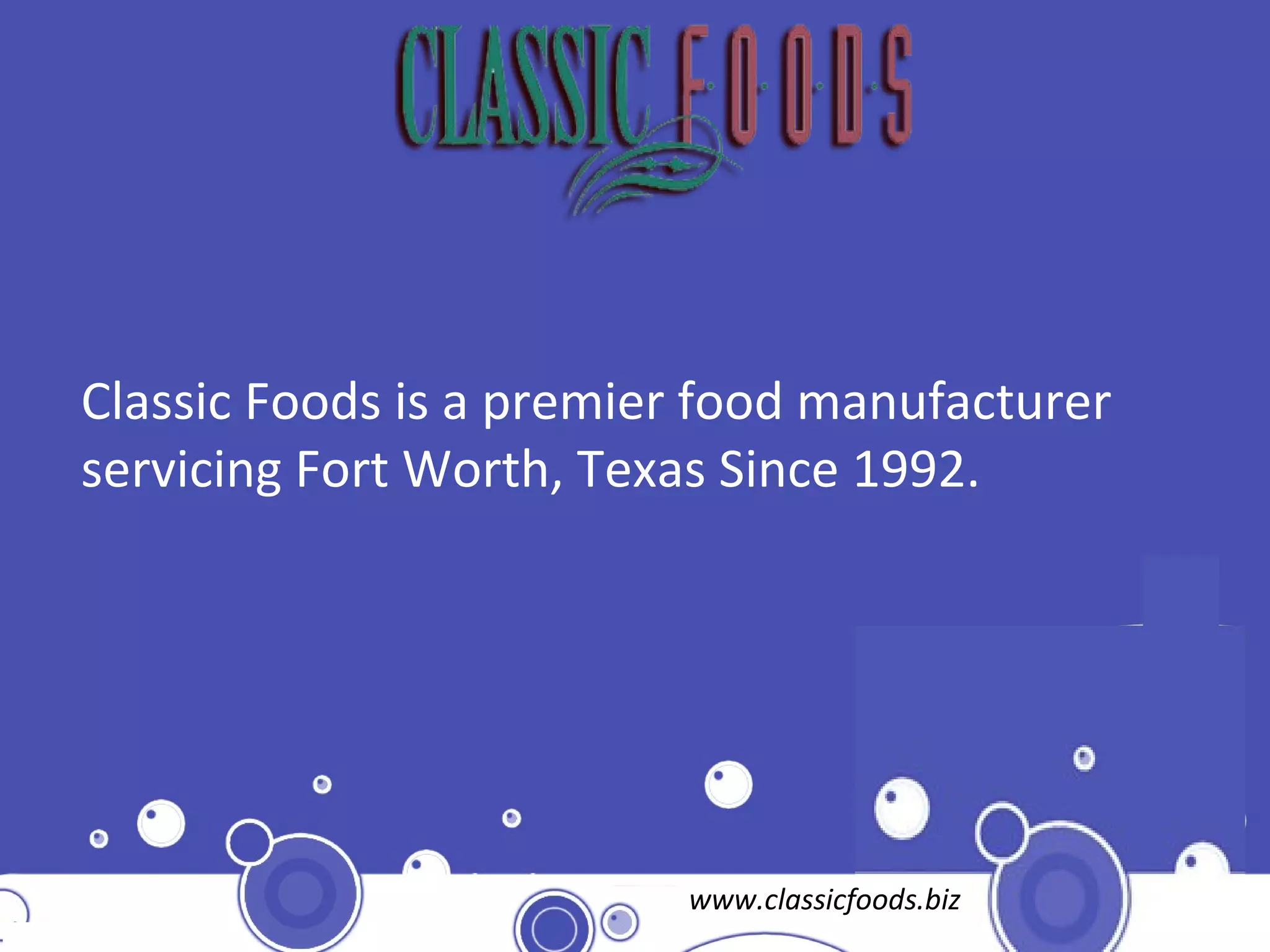Concession and convenience foodservice products classic foods | PPT