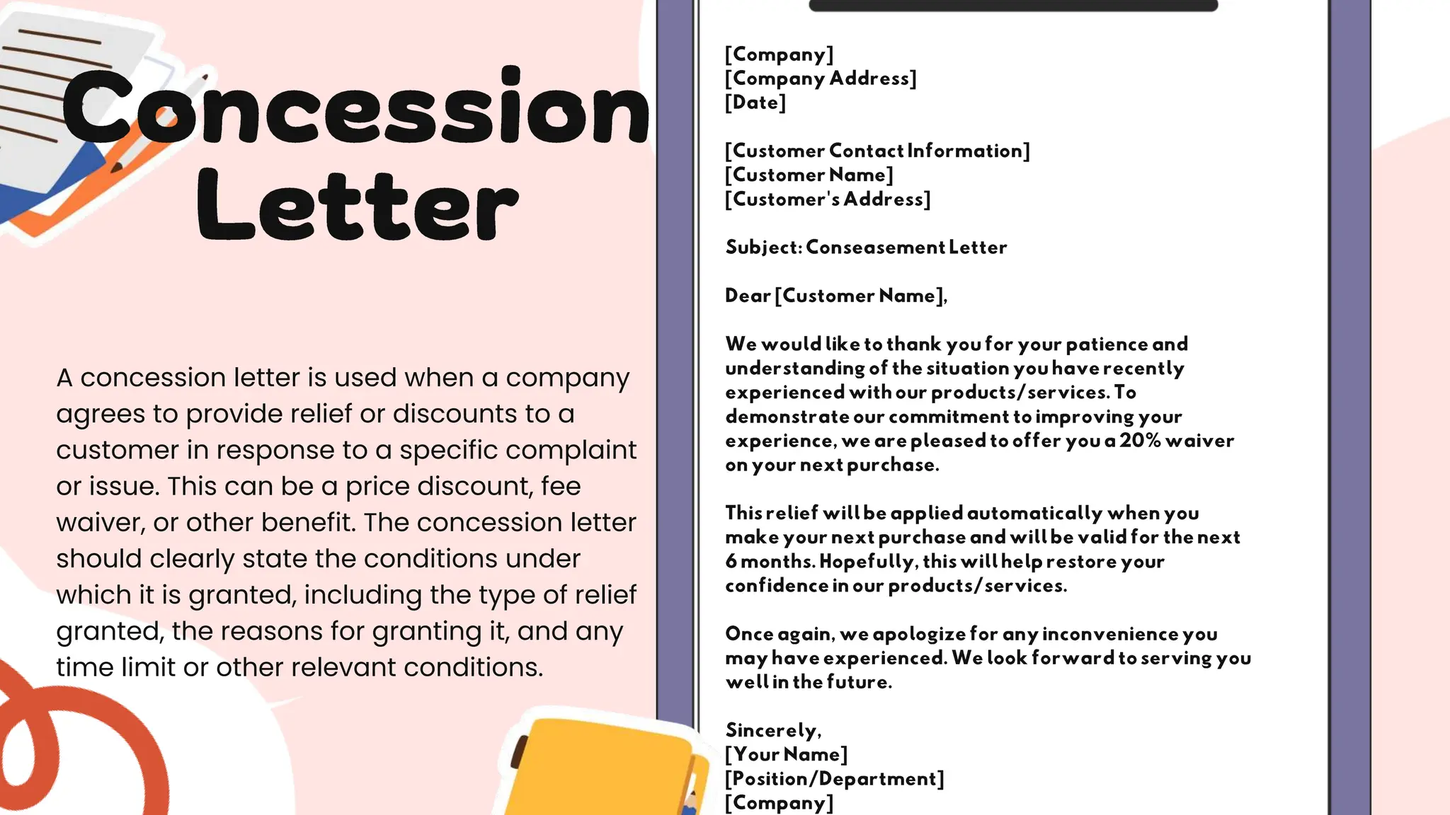 ConcessionAndGoodWill and english teks to learn | PPTX