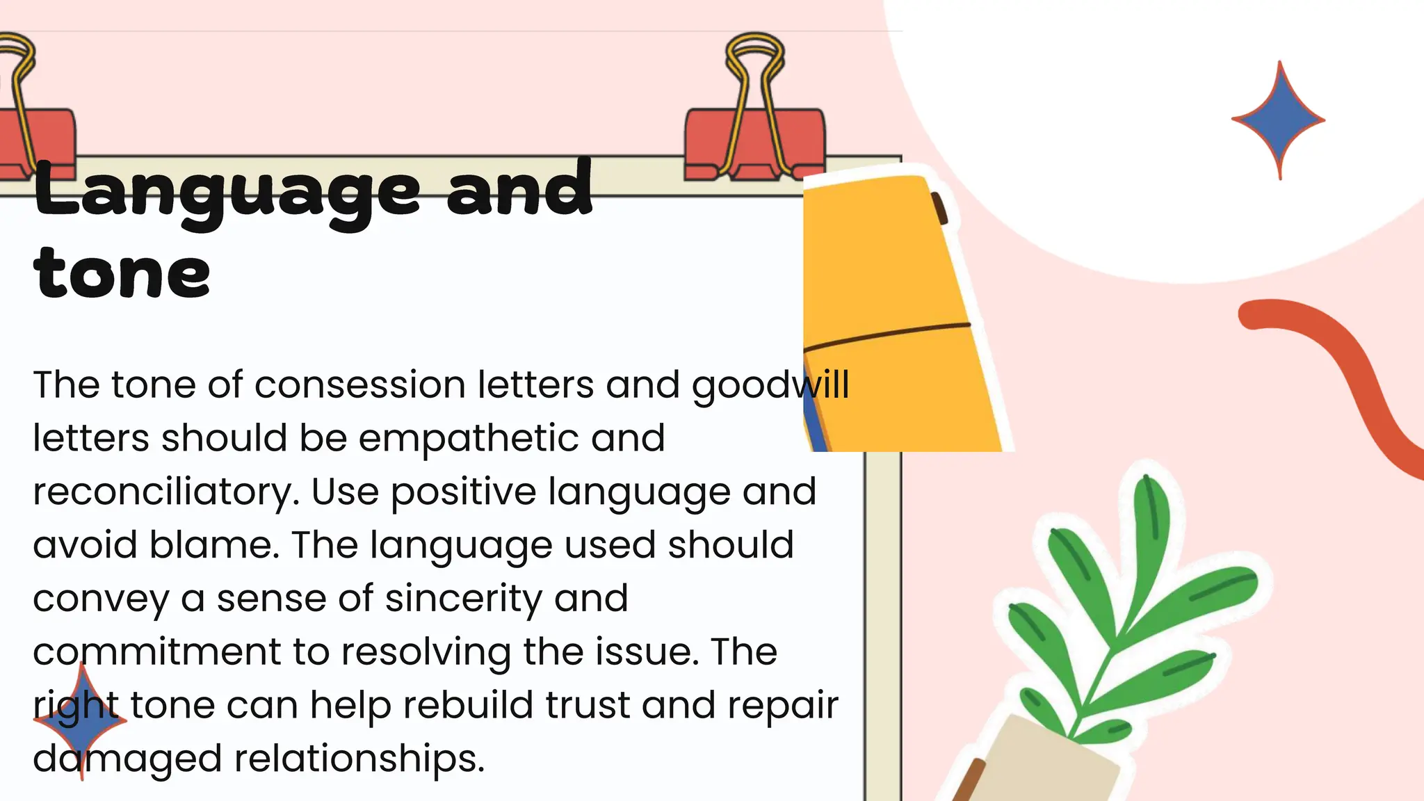 ConcessionAndGoodWill and english teks to learn | PPTX