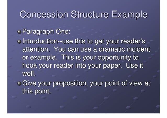 Concession As A Persuasive Writing Technique | PPT