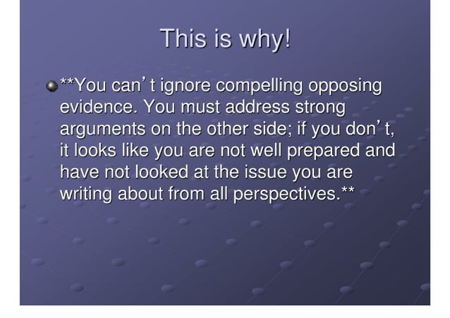 Concession As A Persuasive Writing Technique | PPT