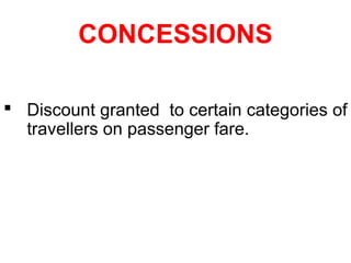 Concessions | PPT