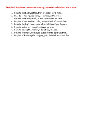 Concession Clauses | PDF