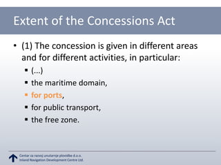 Concessions directive from a legal perspective and their impact on ...