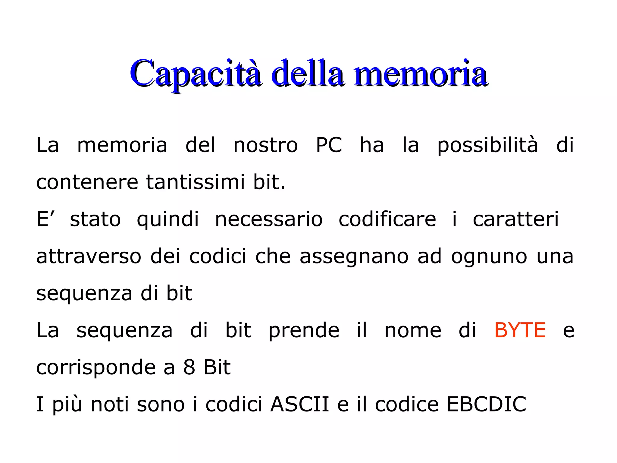 Concetti di base | PPT
