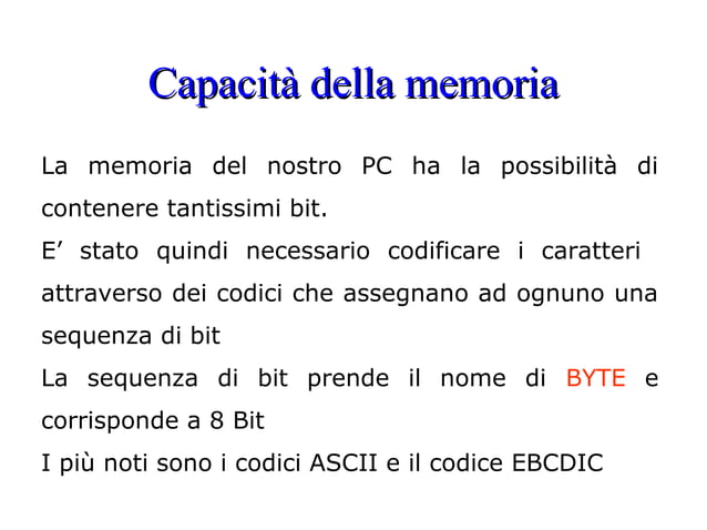Concetti di base | PPT