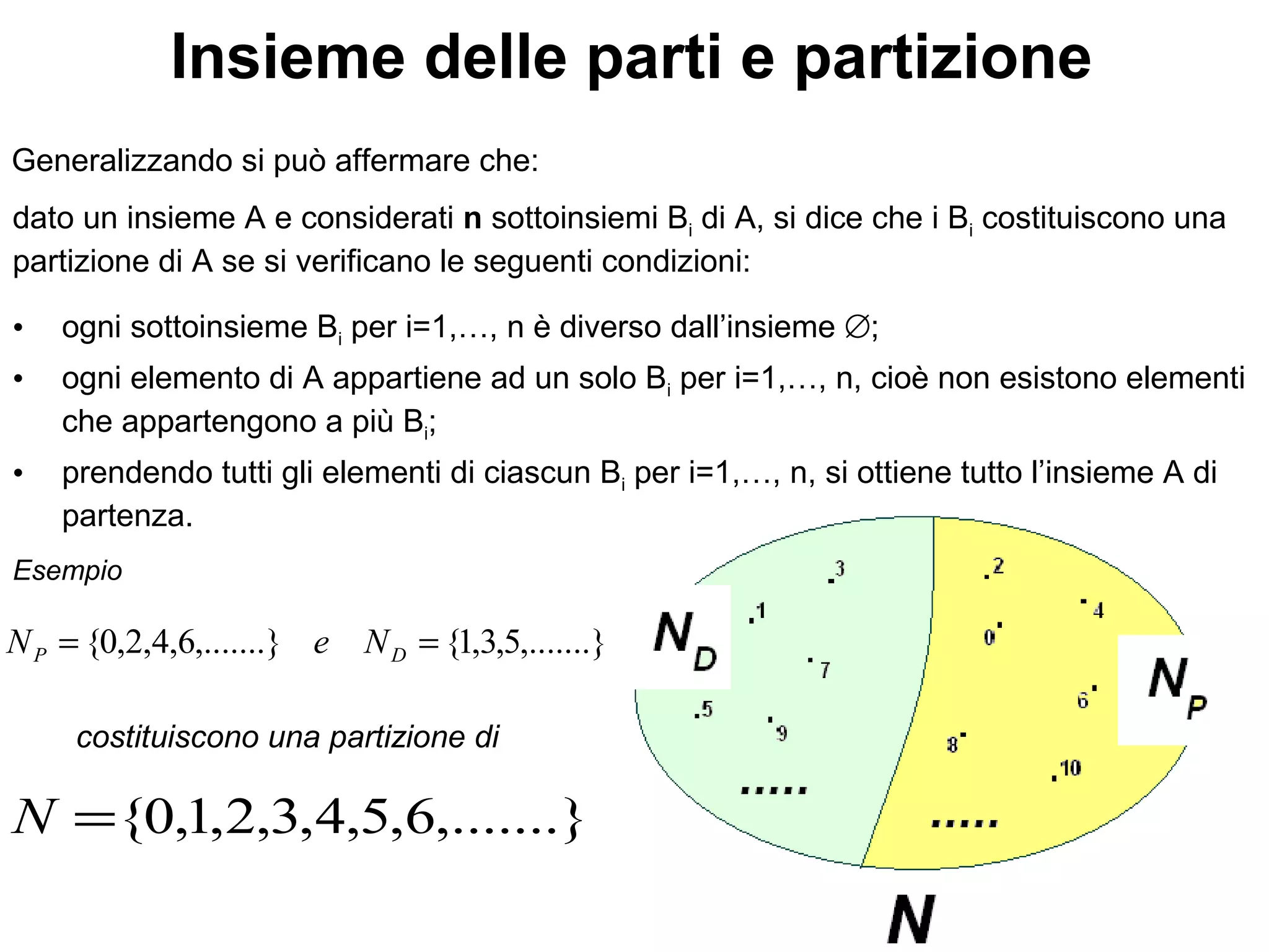 Concetti fondamentali della teoria degli insiemi1 | PPT