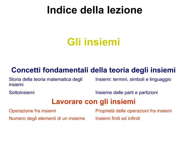 Concetti fondamentali della teoria degli insiemi1 | PPT | Chemistry ...