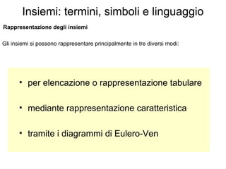 Concetti fondamentali della teoria degli insiemi1 | PPT | Chemistry ...