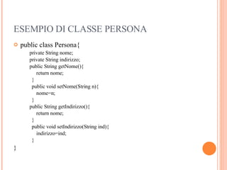 Concetti Oo Classe | PPT | Programming Languages | Computing