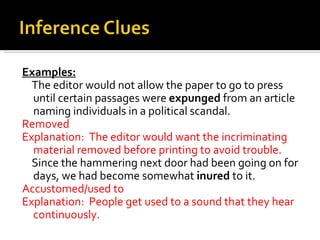 Context clue overview | PPT