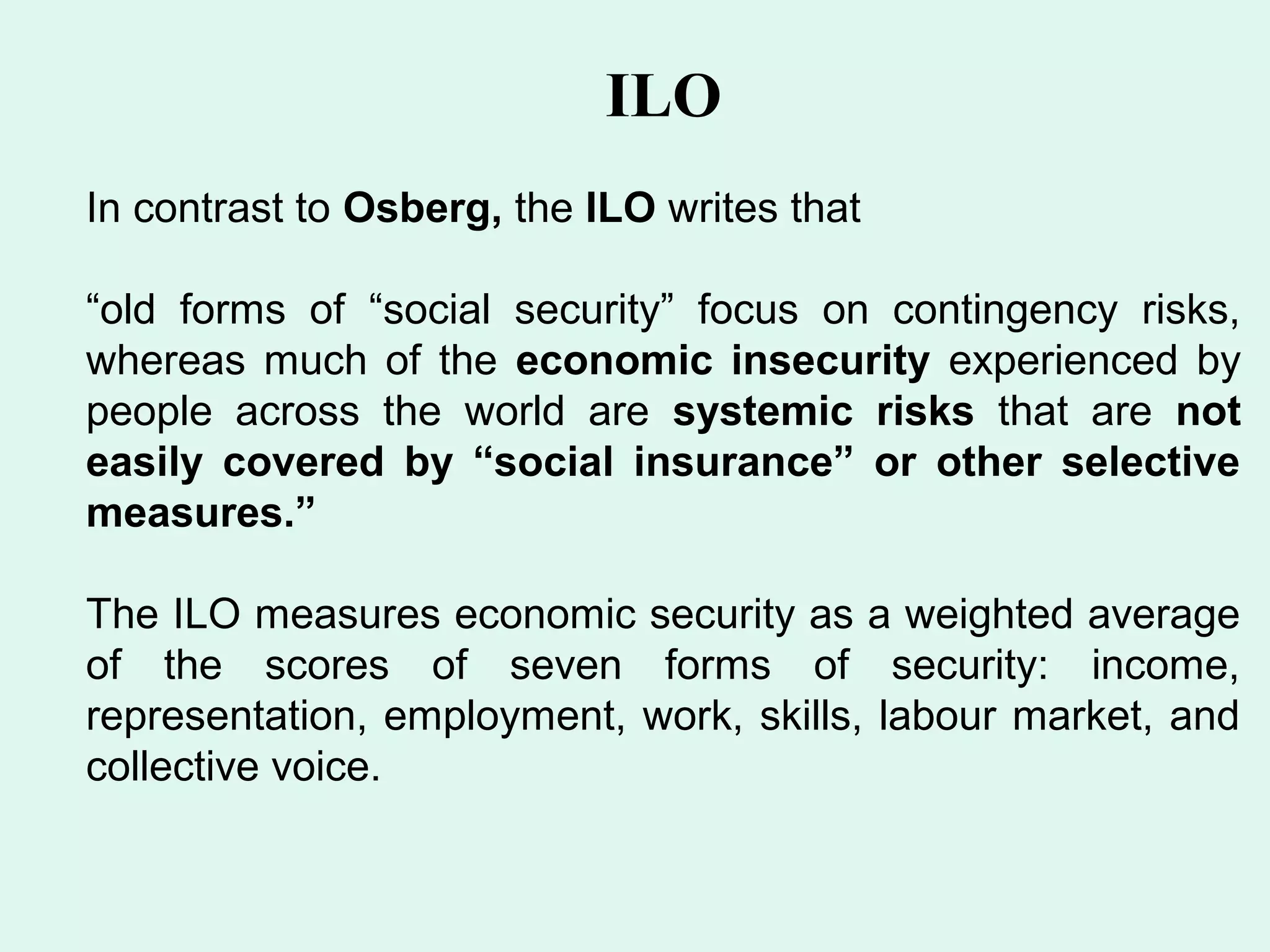 HLEG thematic workshop on "Intra-generational and Inter-generational ...