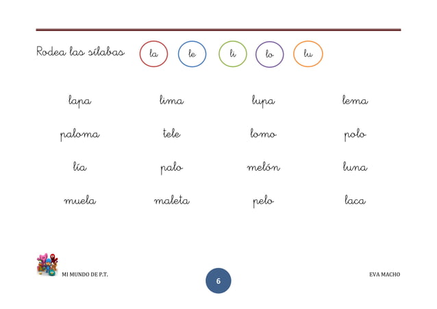 Conciencia fonologica-l | PPT