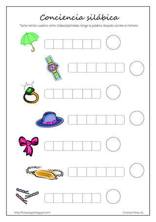 Conciencia silabica-04-ropa | PDF