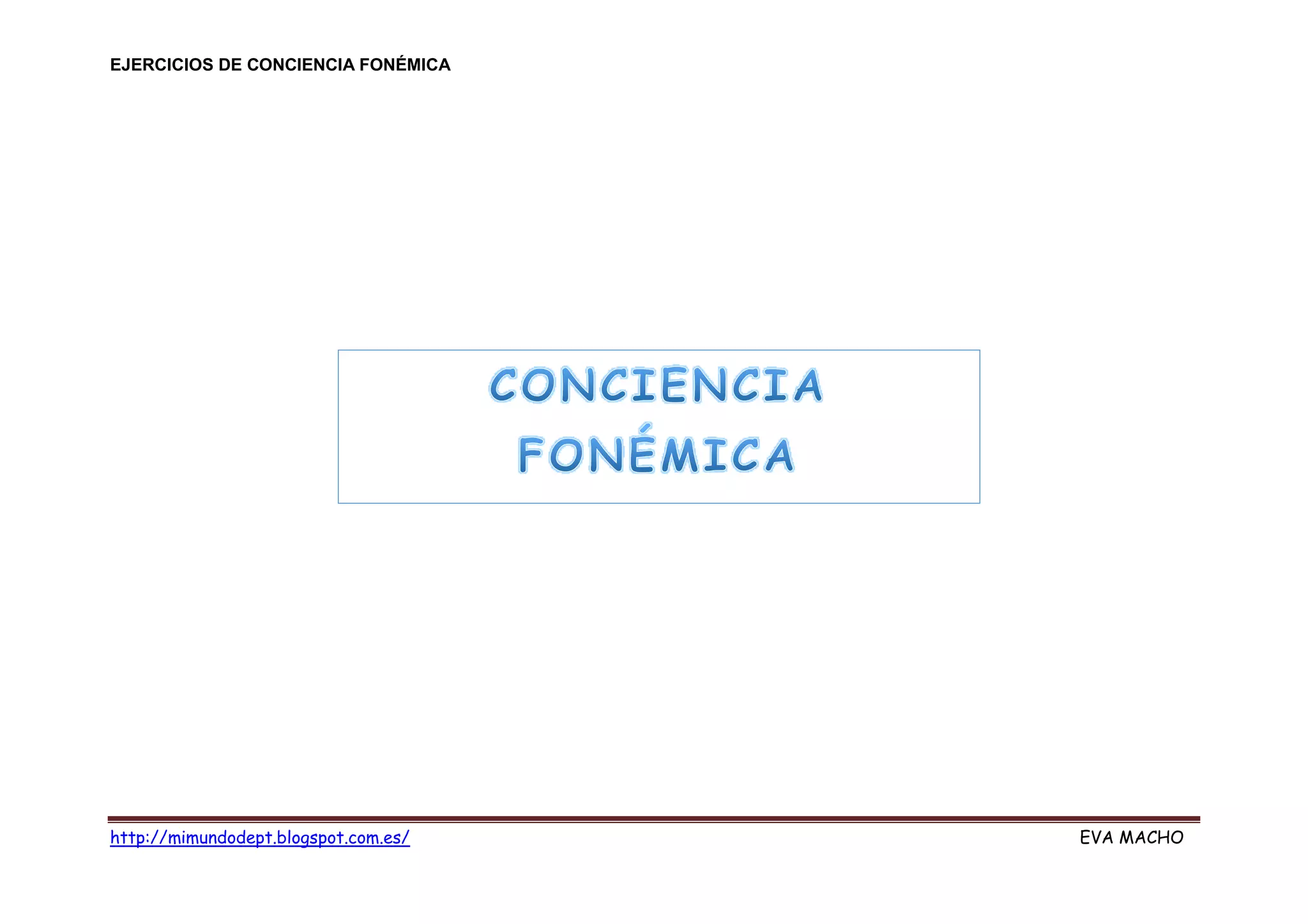 Conciencia fonemica | PPT