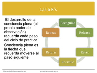 Conciencia Plena | PPT | Buddhism | Religion & Spirituality