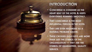 CONCIERGE | PDF