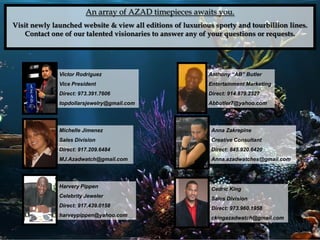 AZAD 2010 Concierge Services | PDF