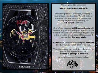AZAD 2010 Concierge Services | PDF