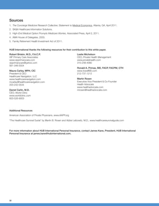 Concierge Medicine Brave New World Of Health Care | PDF