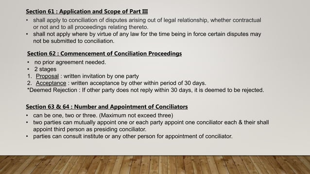 Conciliation | PPT